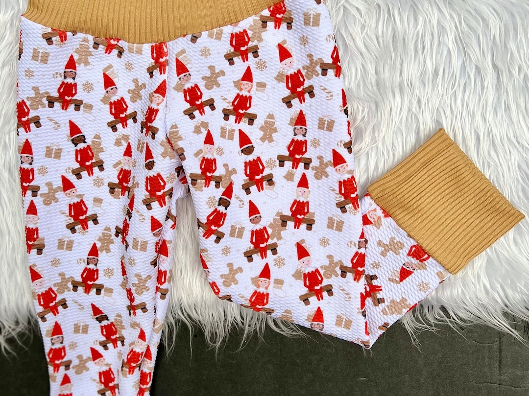 Elf on the Shelf Pants/elf Baby Pants/bell Bottoms/leggings/joggers/elf ...