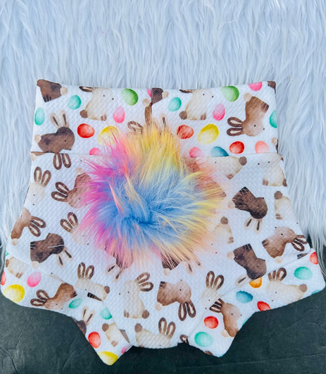 Easter Bunny Butt Bummies/chocolate Bunny Bummie/rainbow Bunny Butt ...