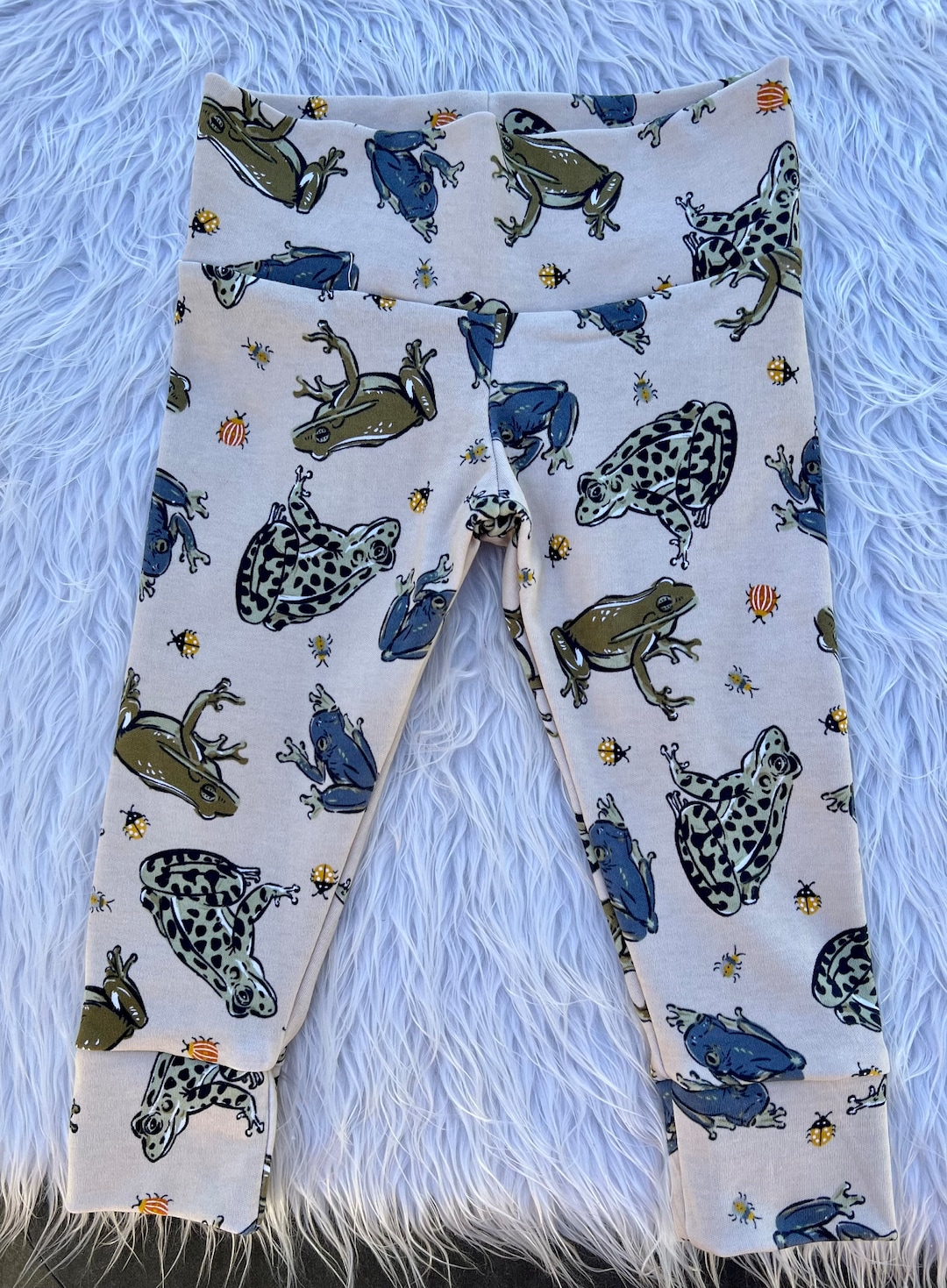 Frog Joggers/toad Jogger Pants/baby Leggings/country Boy Pants/farm Boy ...