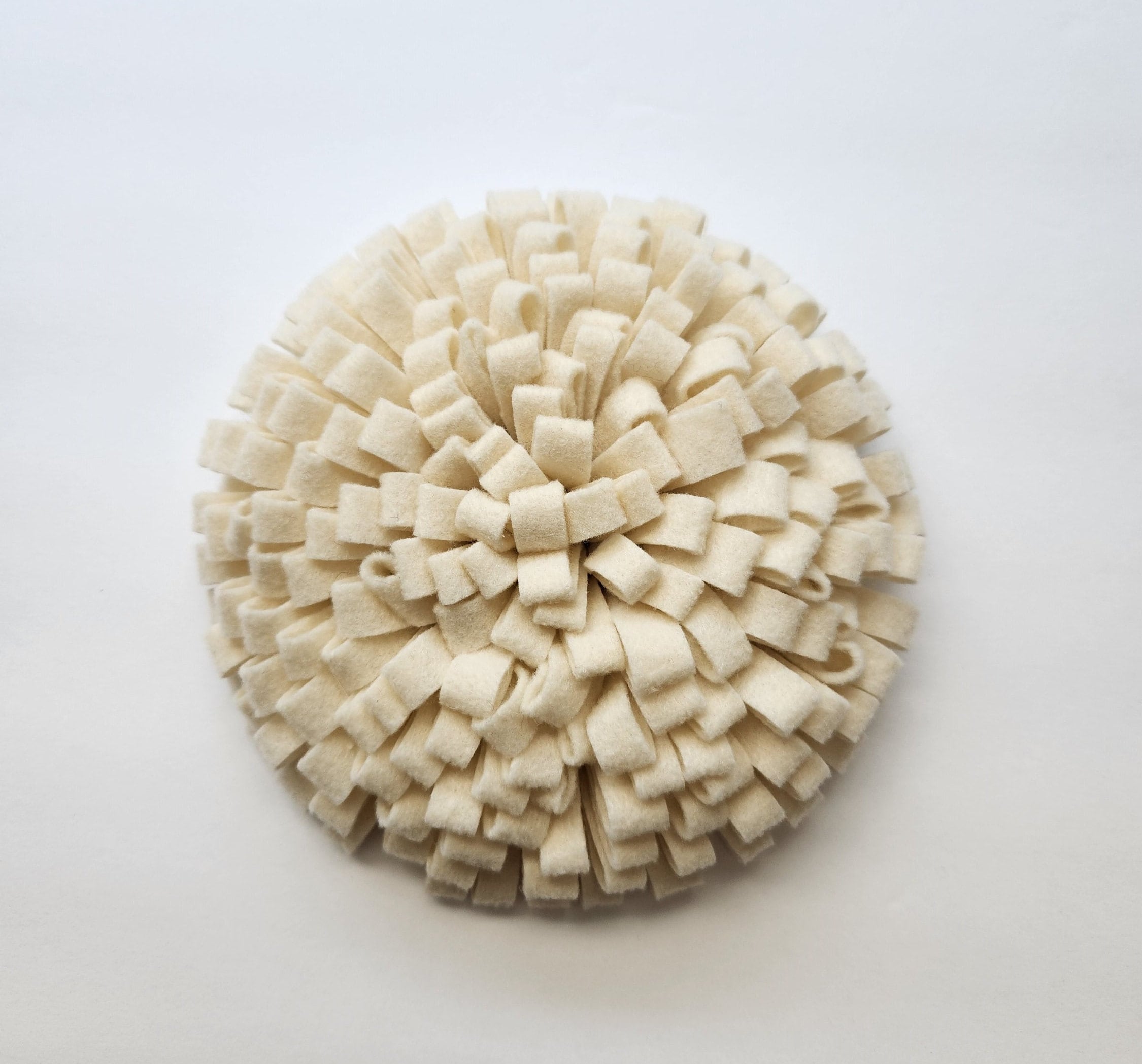 Cream Felt Floral Center - Etsy