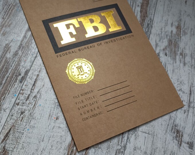 Prop FBI Paper Folder. Top Secret Special Services Folder for Cosplay ...