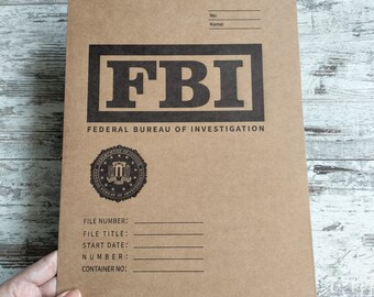 Prop CIA Paper Folder. Top Secret Special Services Folder for Cosplay ...