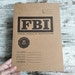 Prop FBI Paper Folder. Top Secret Special Services Folder for Cosplay ...
