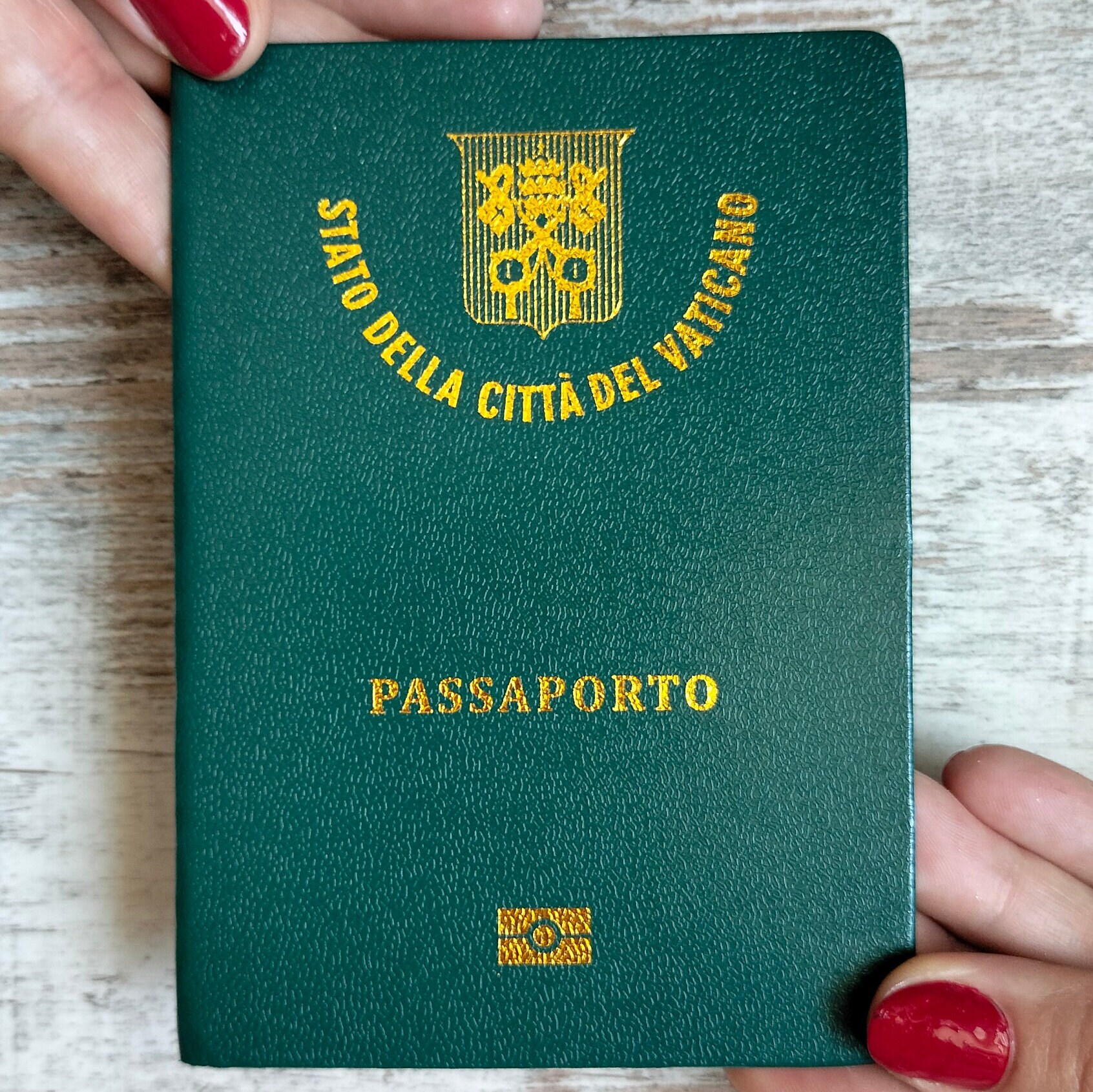 Vatican Passport Prop. Original Size. Pretend Vatican - Etsy Australia