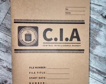 Prop CIA Paper Folder. Top Secret Special Services Folder for Cosplay ...