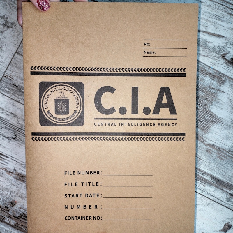 Cia Id Card - Etsy
