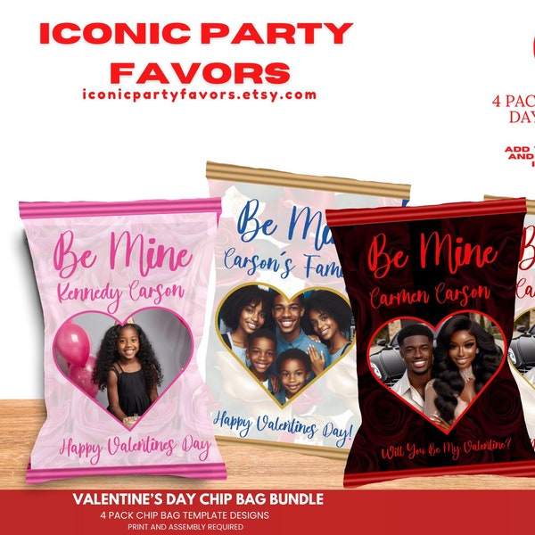 Valentine Party Bags - Etsy