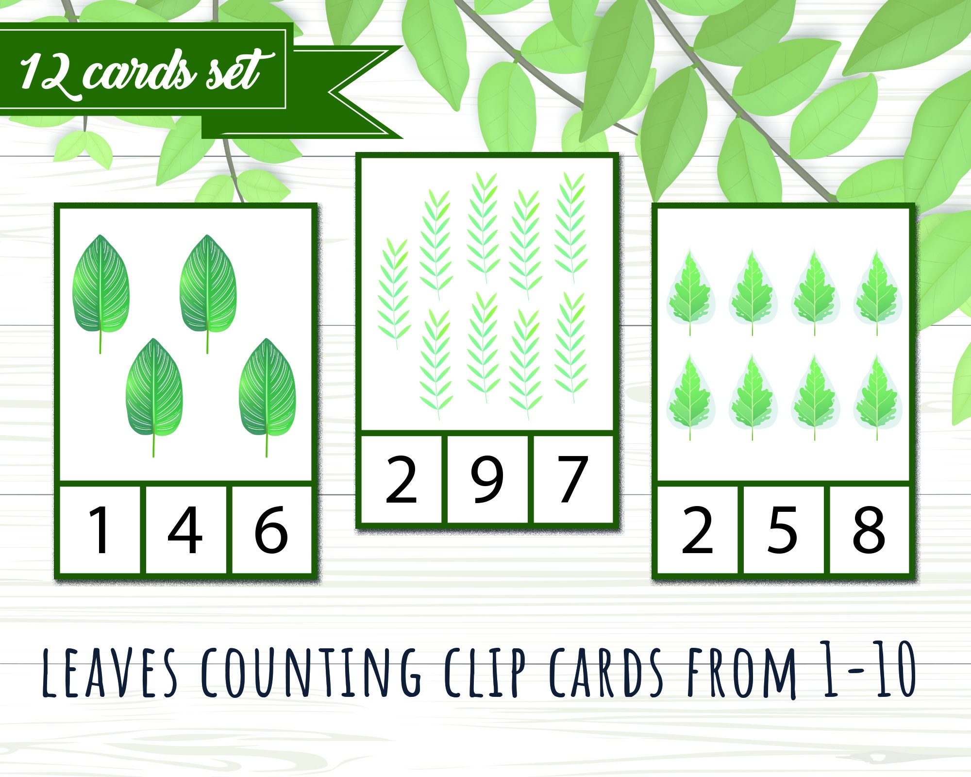 Montessori Cards Printable