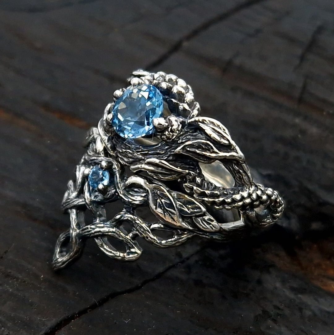 Unique Braided Twig Ring, Dainty Criss-cross Branch Engagement Ring ...