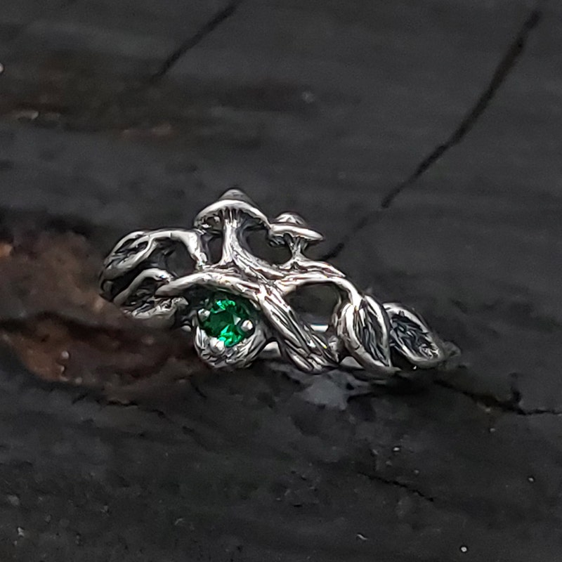 Mushroom Ring - Etsy