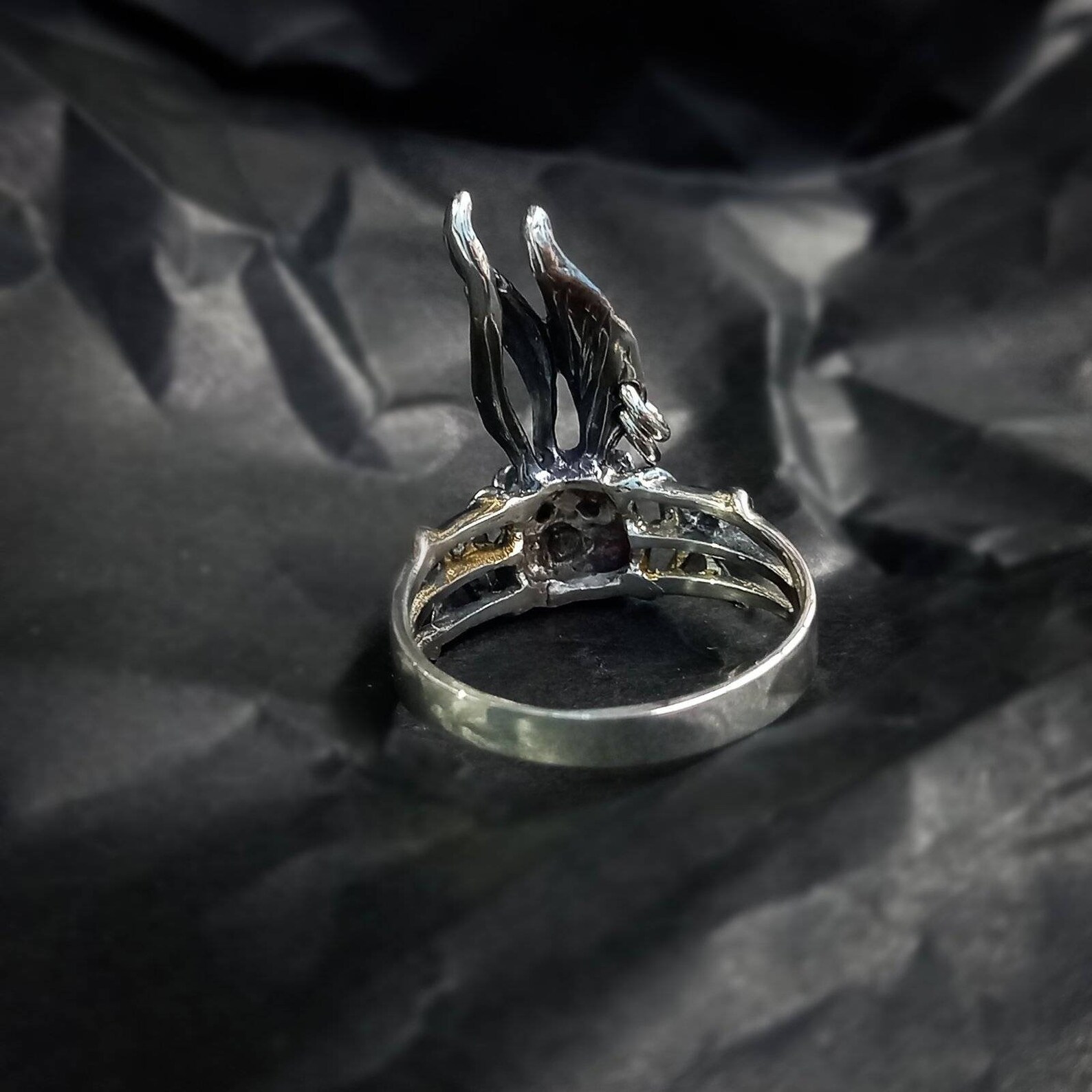 Silver Bunny Ring Sterling Silver Rabbit Ring Rabbit Lover - Etsy