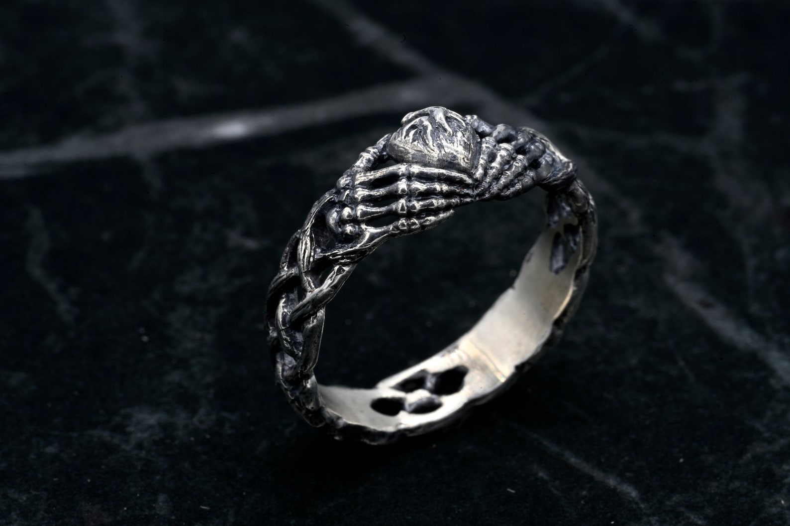 Claddagh Ring, Celtic Sterling Silver Ring, Claddagh Promise Ring ...