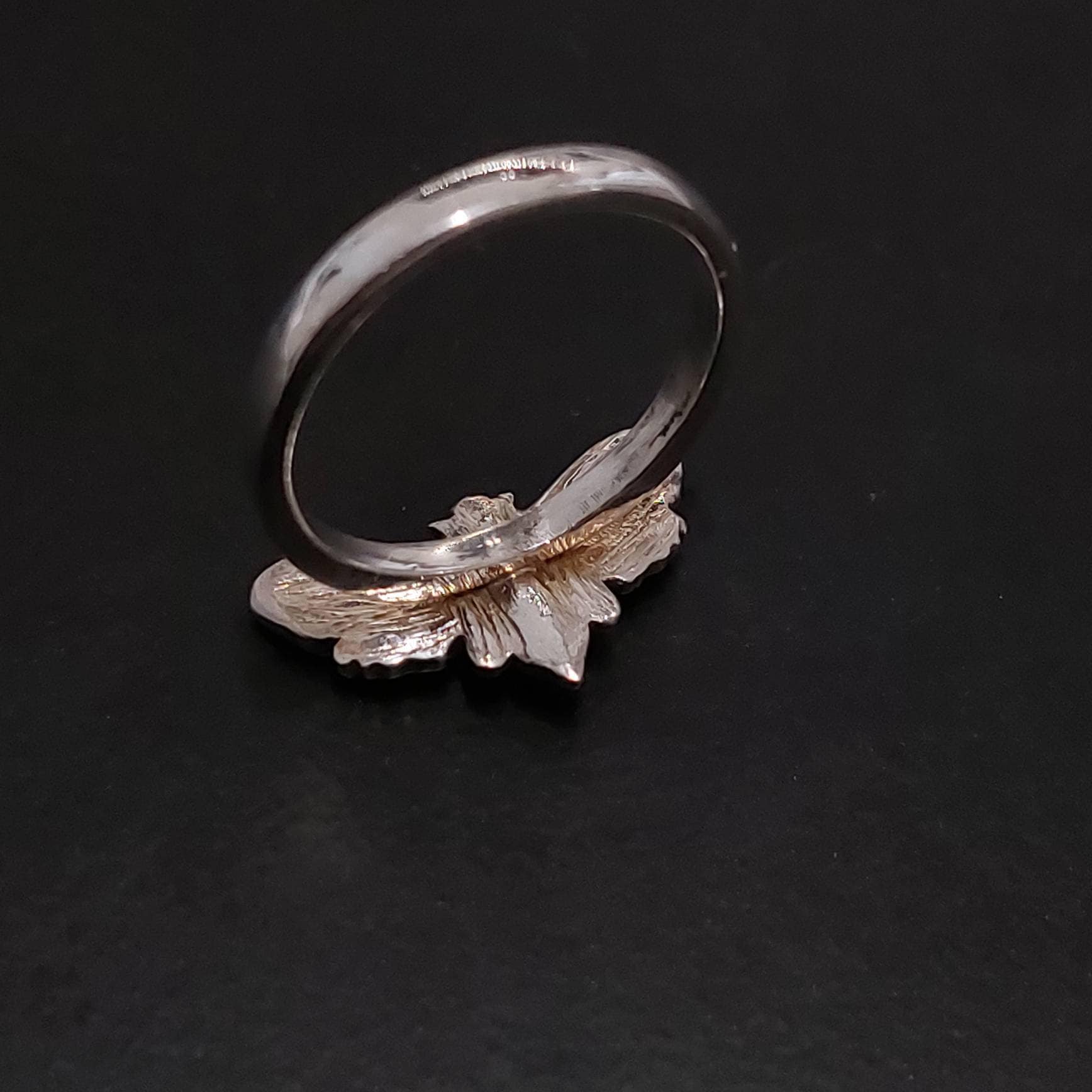 Moth Ring Bug Ring Deaths Head Moth Gothic Alternative - Etsy