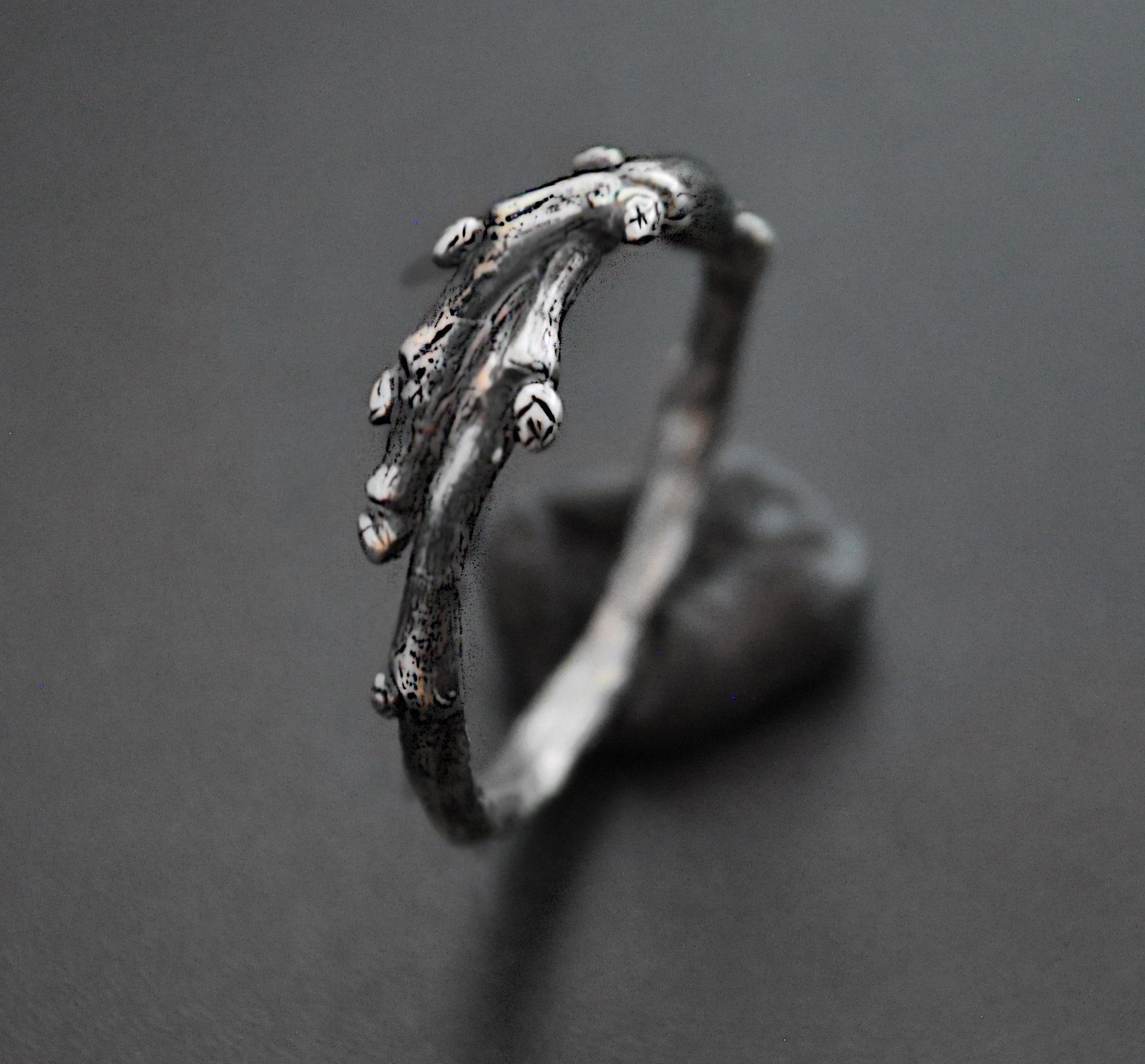 Silver Branch Ring Sterling Silver Ring Silver Willow - Etsy