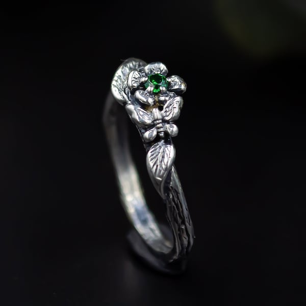 Nature Engagement Ring - Etsy