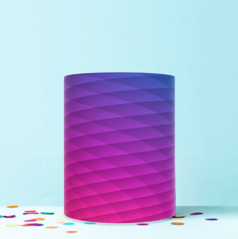 Pink Purple Blue Ombre Pattern Pattern Print Wrap Around - Etsy