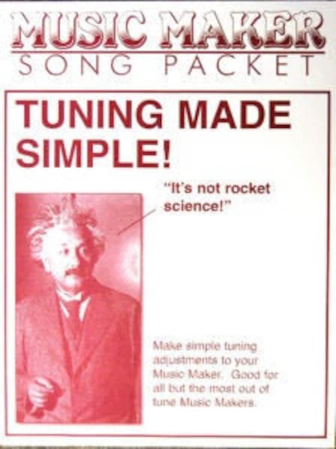 Tuning Made Simple Music Packet for the Music Maker Lap Harp - Etsy