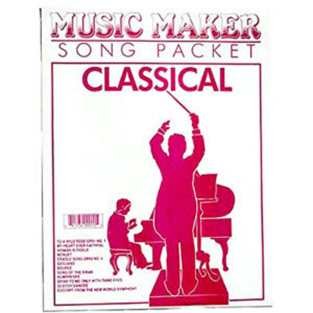 Classical Music Packet for the Music Maker Lap Harp - Etsy