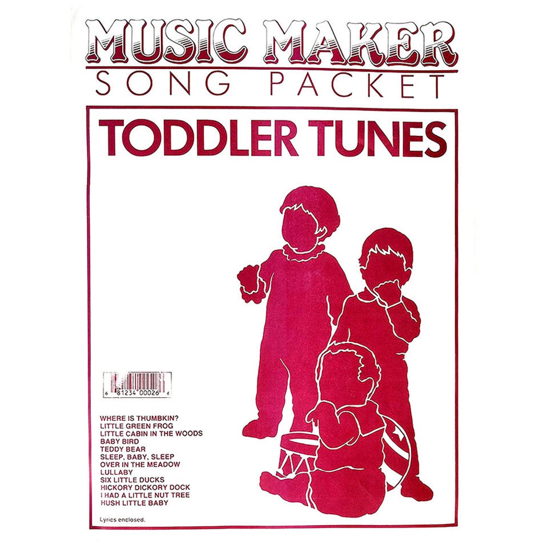 Toddler Tunes Music Packet for the Music Maker Lap Harp and Melody ...