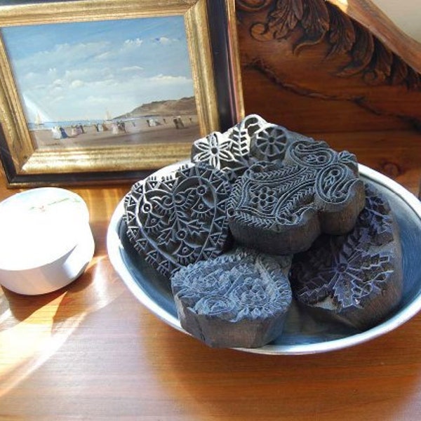 Textile Stamp - Etsy