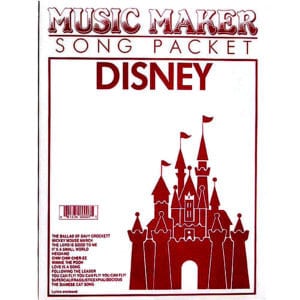 Disney #1 Music Packet for the Music Maker Lap Harp - Etsy