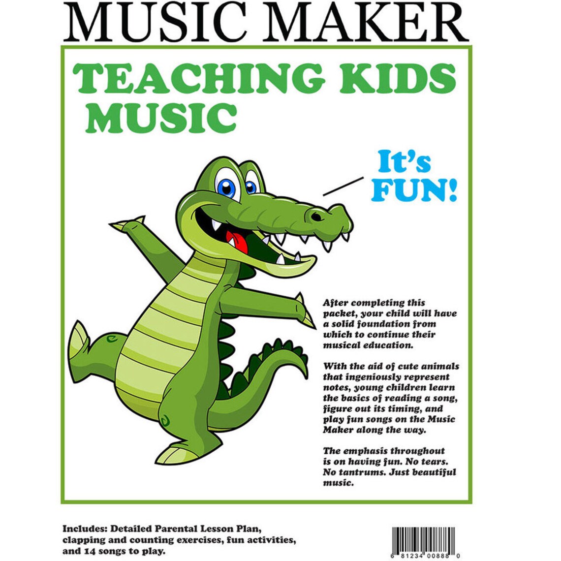 Teaching Kids Music Packet for the Music Maker Lap Harp and Melody ...