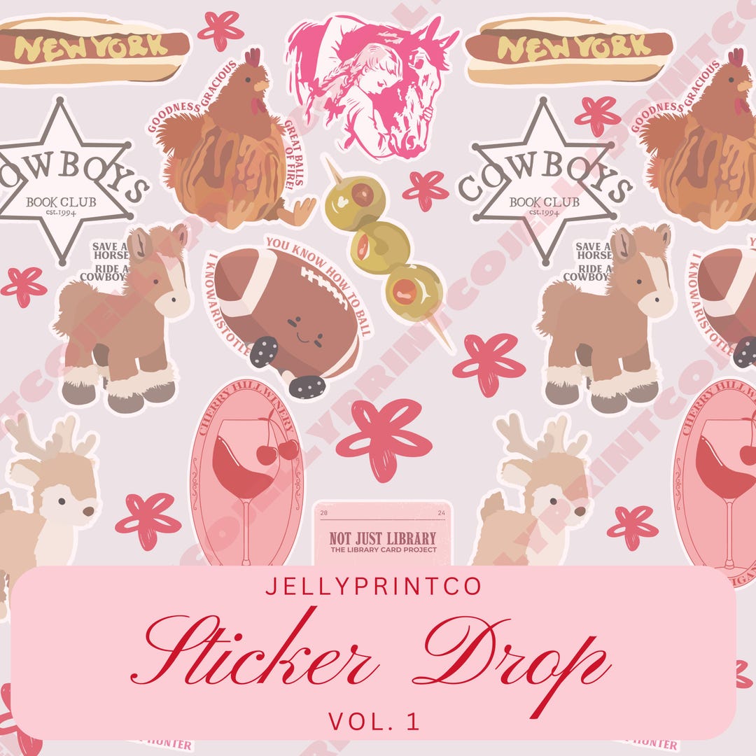 Sticker Drop No.1 - Etsy