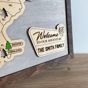 US National Park Travel Map National Park Map USA Map National Parks ...