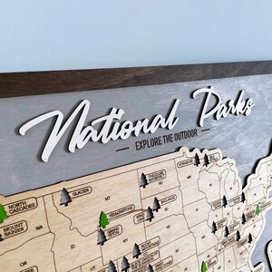 US National Park Travel Map National Park Map USA Map National Parks ...