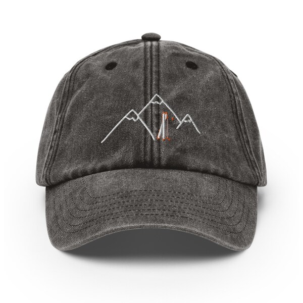 Distressed Baseball Cap - Etsy