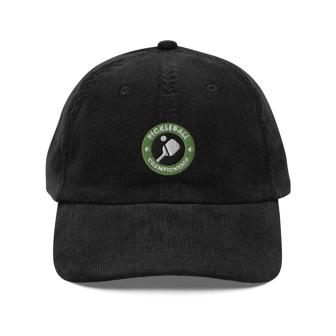 Corduroy Vintage Pickleball Championship Cap Gift for Pickle Lovers ...