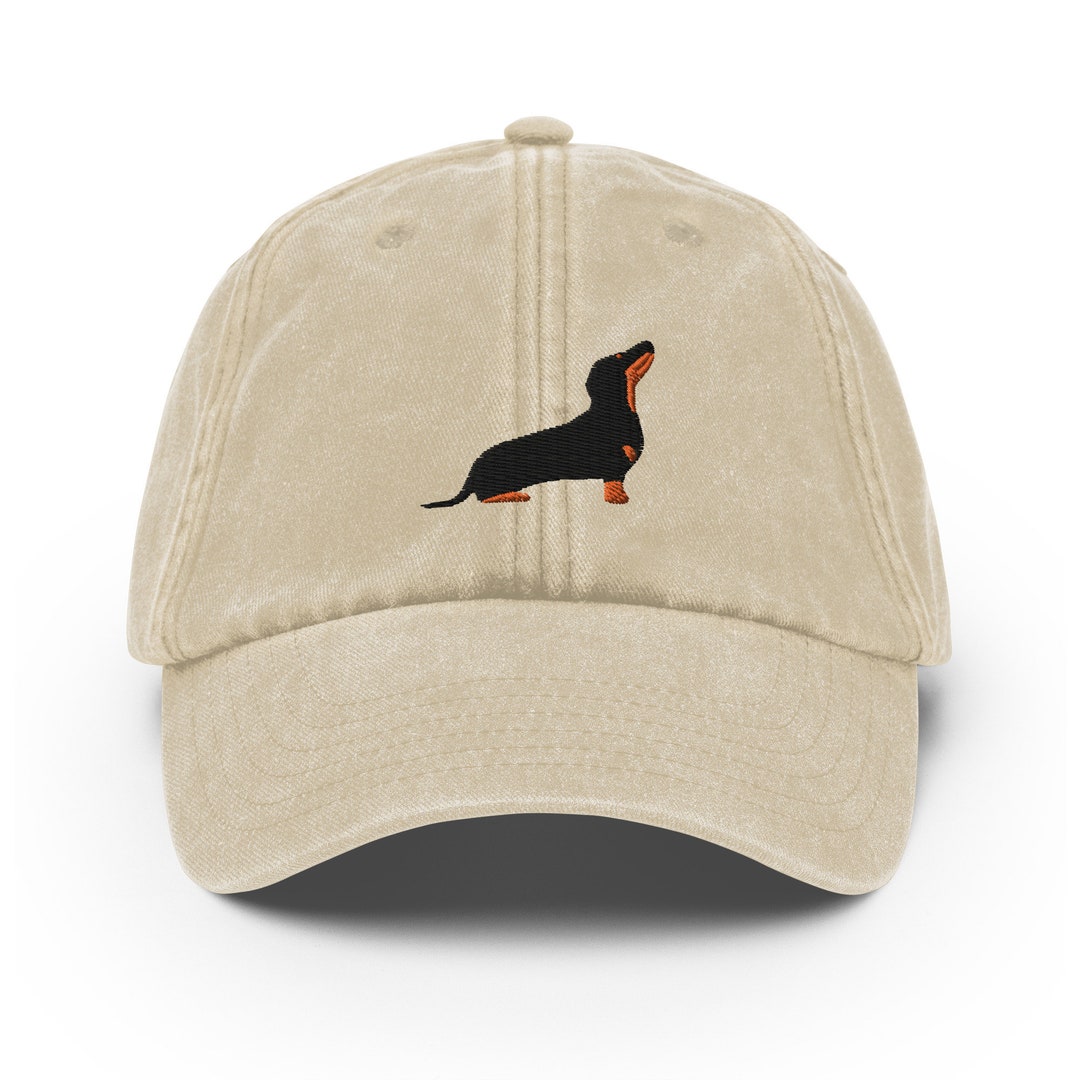 Vintage Dachshund Baseball Cap Gift for Dog Lovers Sausage Dog ...
