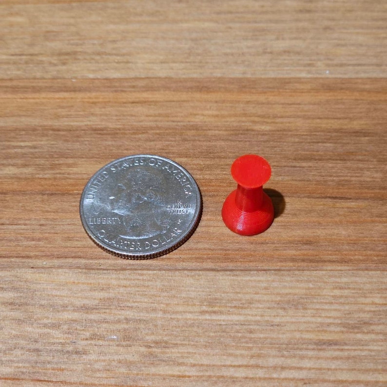 Cute, Old-school Pushpin Magnets: Set of 10 | Pick Your Color - Etsy