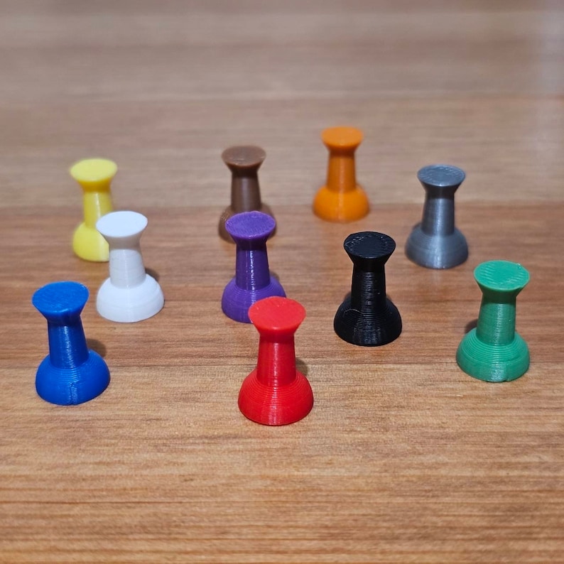 Cute, Old-school Pushpin Magnets: Set of 10 | Pick Your Color - Etsy