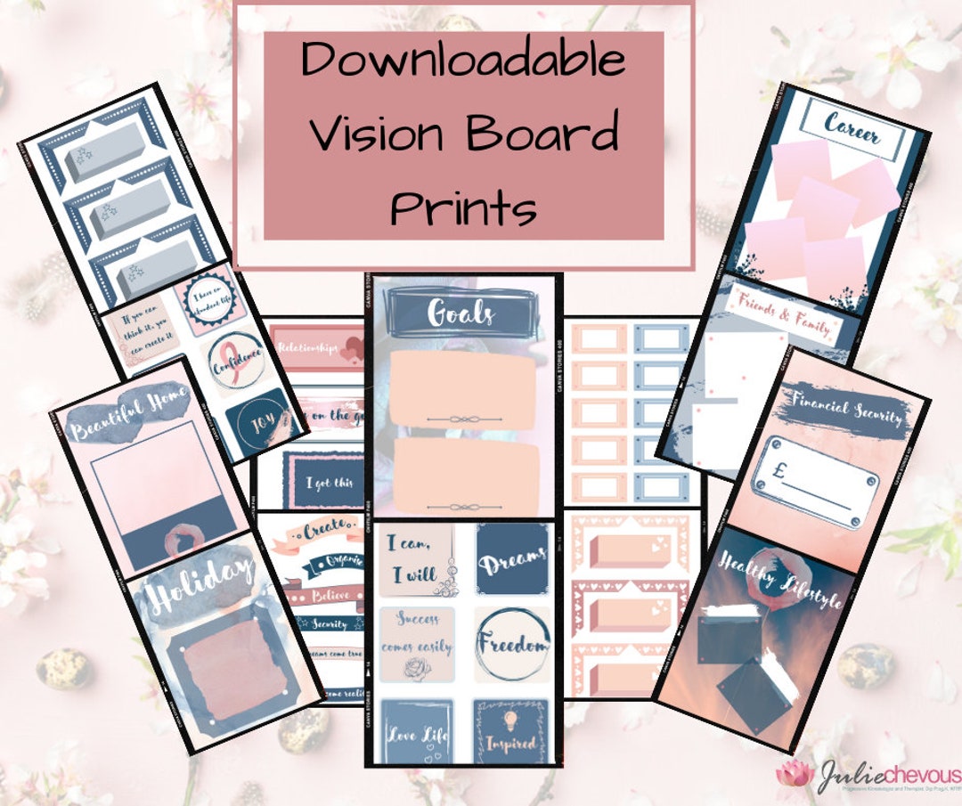 Vision Board Kit, Vision Board, Manifestation Kit, Manifesting, Law of ...