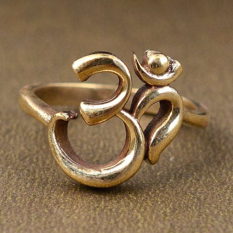Om Ring - Etsy