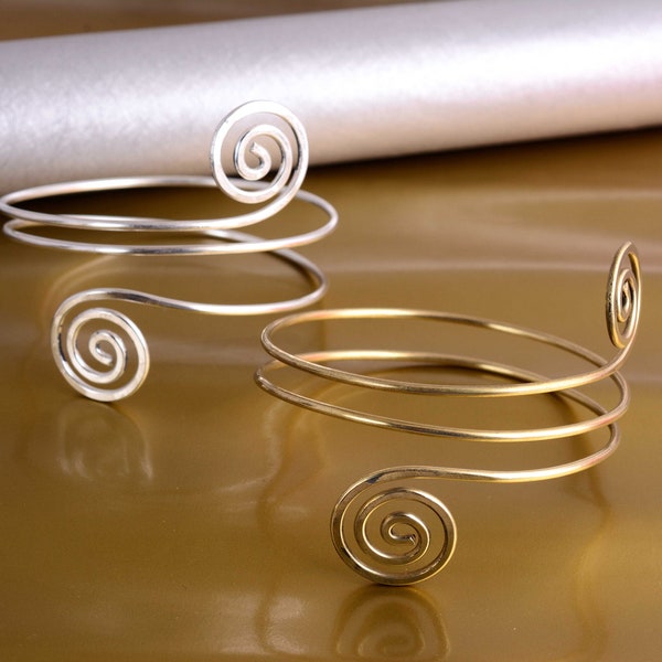 Swirling Arm Cuff - Etsy