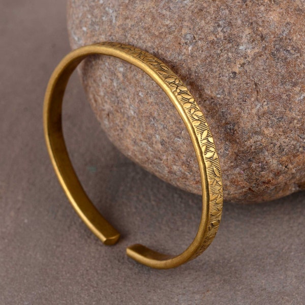 Gold Arm Band - Etsy