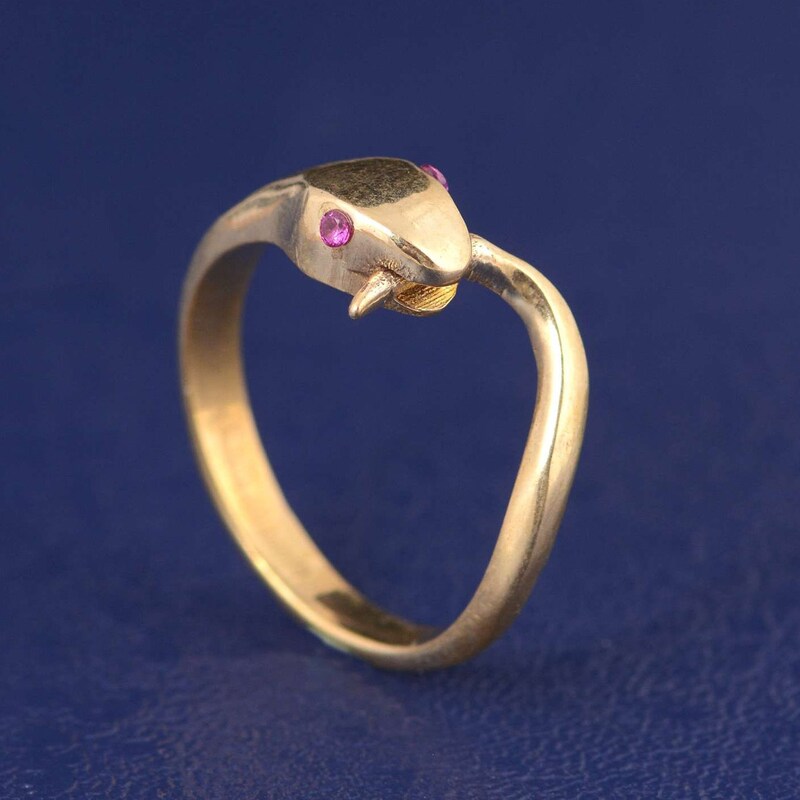 Ouroboros Ring - Etsy