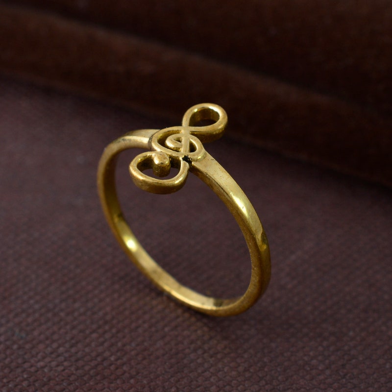Music Note Ring - Etsy