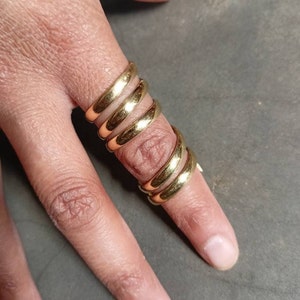 Sterling Silver RA Splint Rheumatoid Arthritis Splint Wrap Around ...