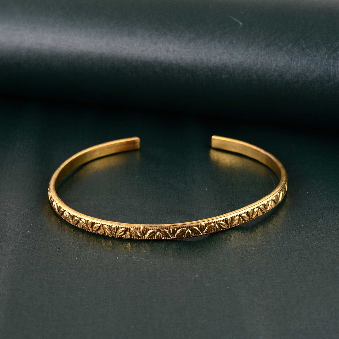 Minimalist Gold Arm Cuff, Gold Cuff Bracelet, Adjustable Arm Cuff ...