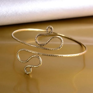Adjustable Arm Cuff Bracelet Snake Upper Arm Cuff, Cobra Arm Cuff, Arm ...