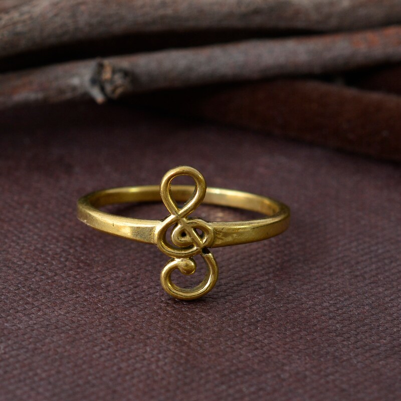 Music Note Ring - Etsy