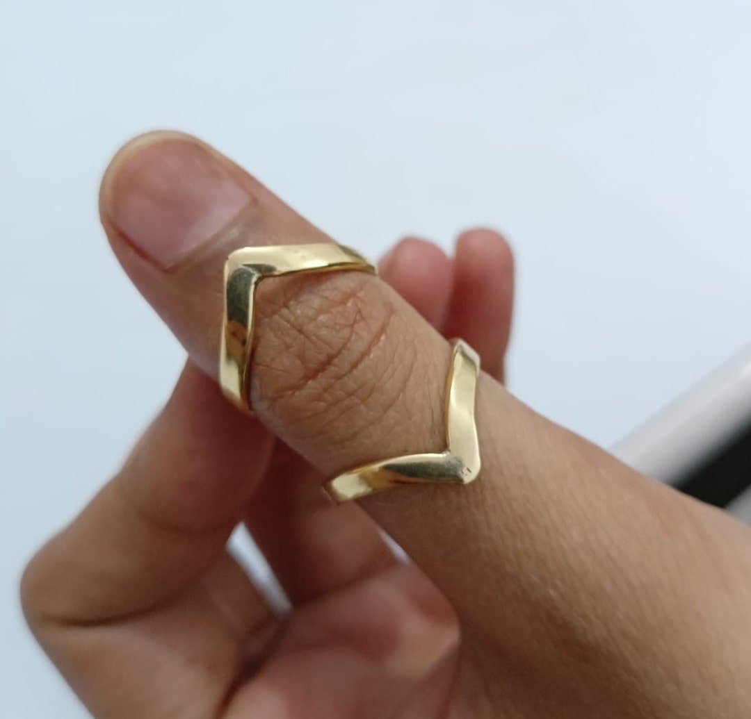 Arthritis Ring, Splint Knuckle Ring, Thumb Ring, Brass Ring for Women ...