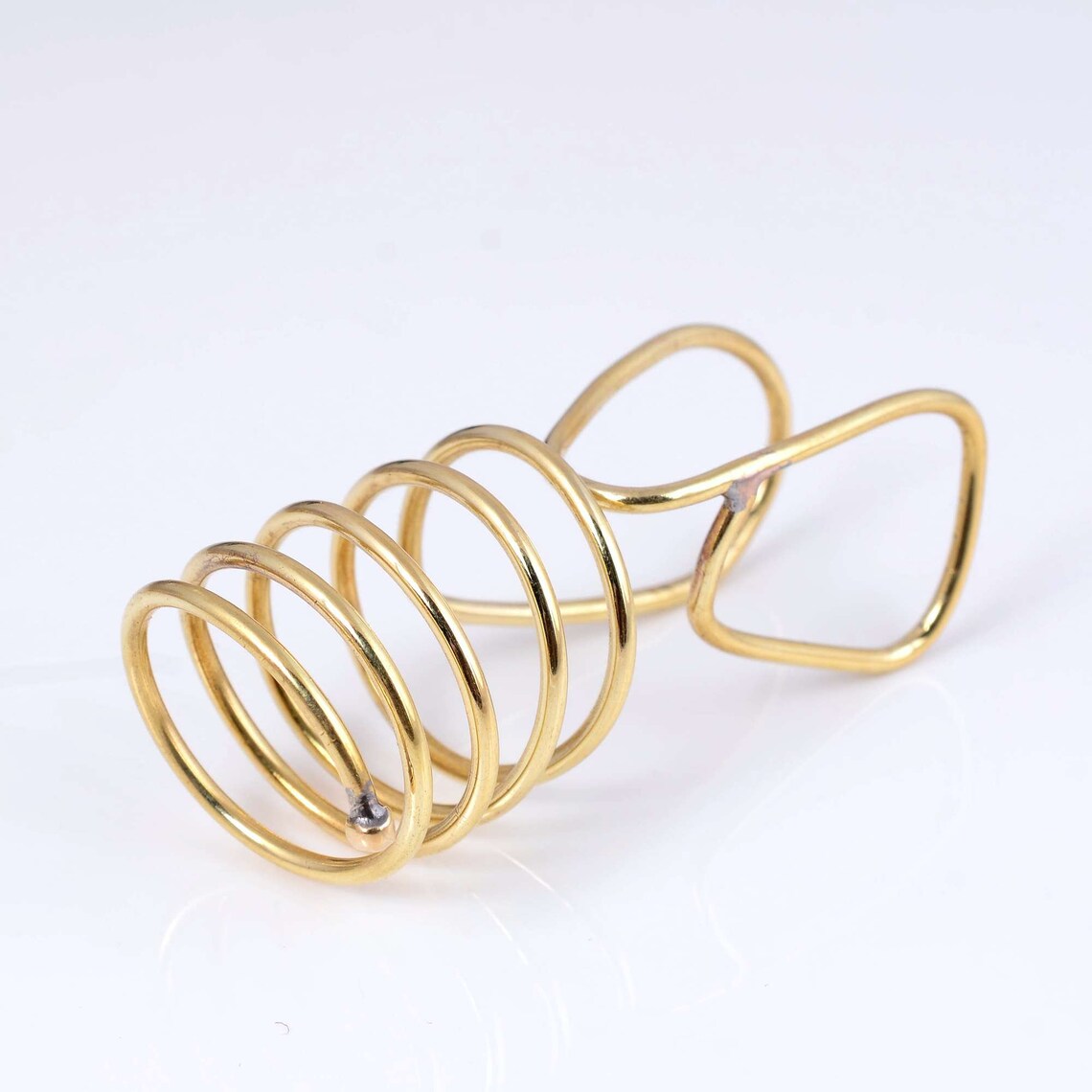 Arthritis Ring Thumb Ring Splint Knuckle Ring Brass Ring - Etsy