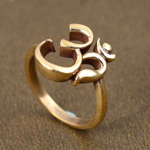 Om Ring - Etsy