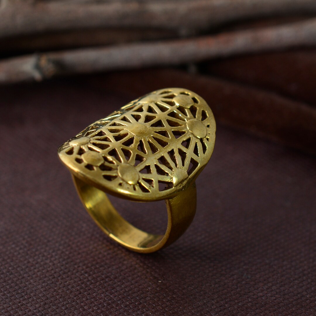 Flower of Life Ring, Seed of Life Ring, Mandala Ring, Sacred Geometry ...