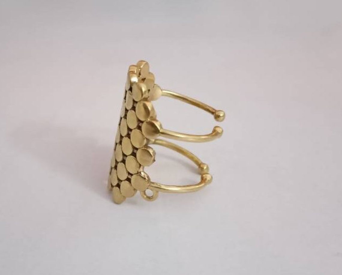 Arthritis Ring Splint Knuckle Ring Simple Midi Ring Brass | Etsy