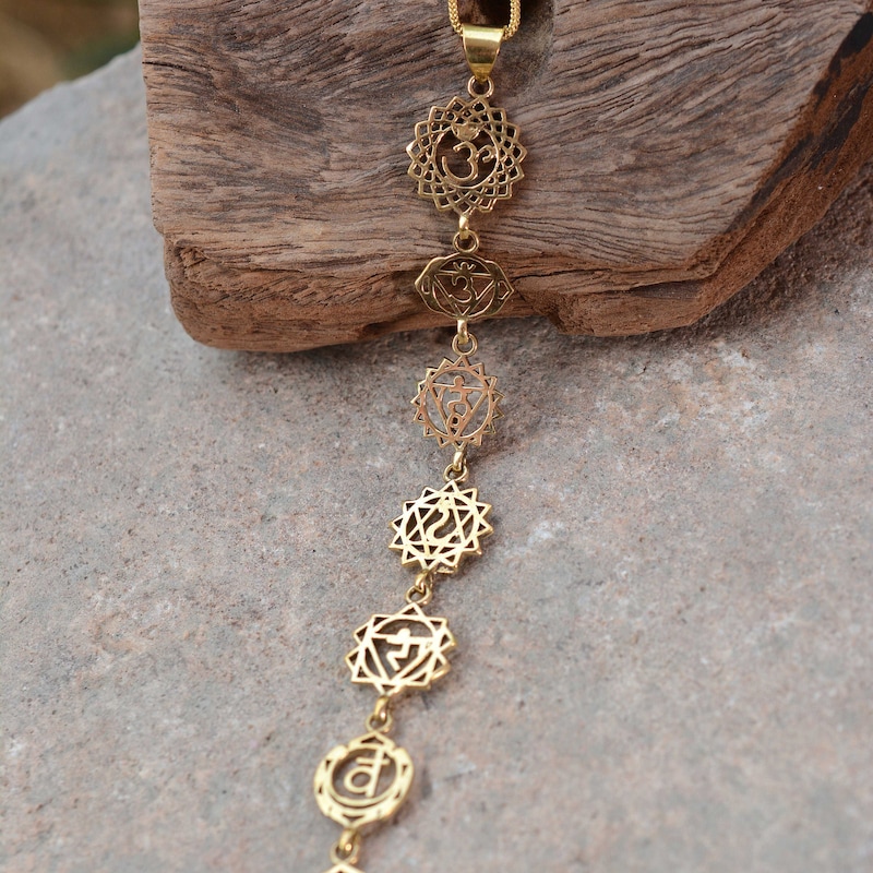 Chakra Necklace - Etsy